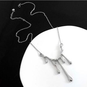 Jewelry | Melting Metal Dripping Droplet Blood Liquid Water Goth Edgy ...